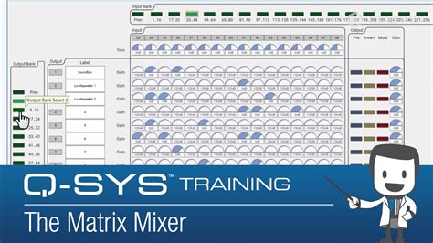 Q Sys Level One Training The Matrix Mixer En Youtube