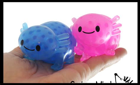 Axolotl Water Bead Filled Squeeze Stress Ball Sensory Stress Fidge