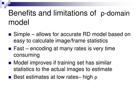 Ppt ρ Domain Modeling For Rate Estimation Powerpoint Presentation Free Download Id6592118