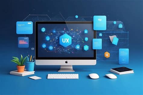 Premium Photo Web Uiux Design Web Development Concept Web Design