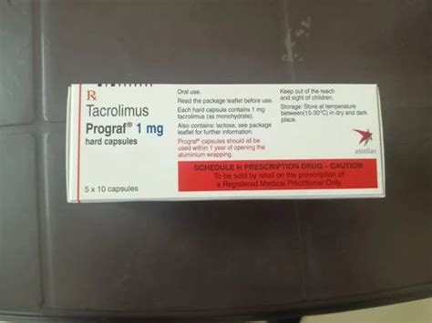 Tacrolimus Prograf 1mg Hard Capsules At Rs 413 Box Pangraf Capsule In Ahmedabad Id