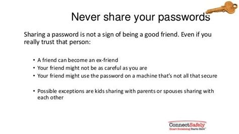 How To Create Use Use Strong And Unique Passwords Pptx Internet For