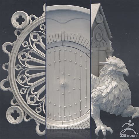 Daniel Hull Portfolio Zbrush Sculpt Scrapbook Vol 1