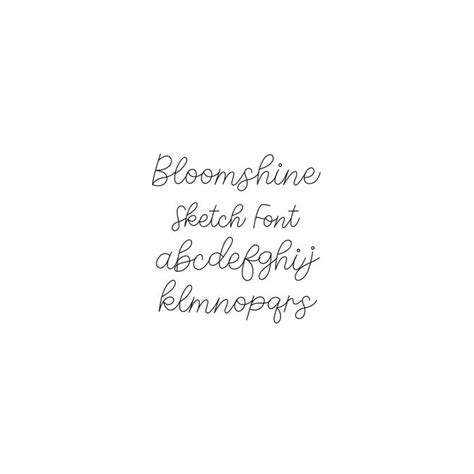Bfc Bloomshine Script Sketch Elegant Cursive Handwriting Sketch Font Bfc Bloomshine Script Sketch Elegant Cursive Handwriting Sketch Font
