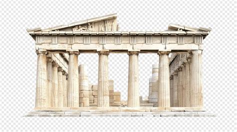 Classical Structure Of The Temple Premium Ai Generated Psd