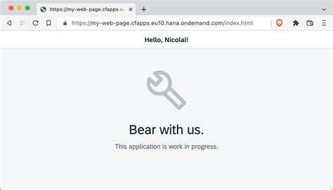 Sap Tech Bytes Serve Web Page With An Approuter Sap Community