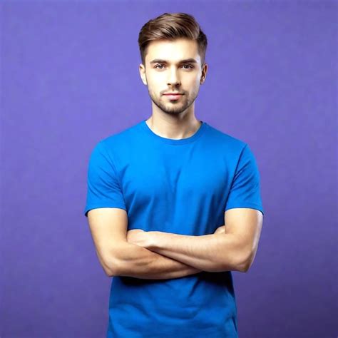 Мужчина синий фон Изображения скачать бесплатно на Freepik