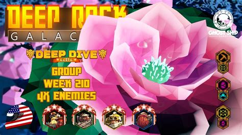 Deep Rock Galactic - Group Elite Deep Dive 4x Enemies Mod [Week 210] (Whalepiper's Tunnel) Azure ...