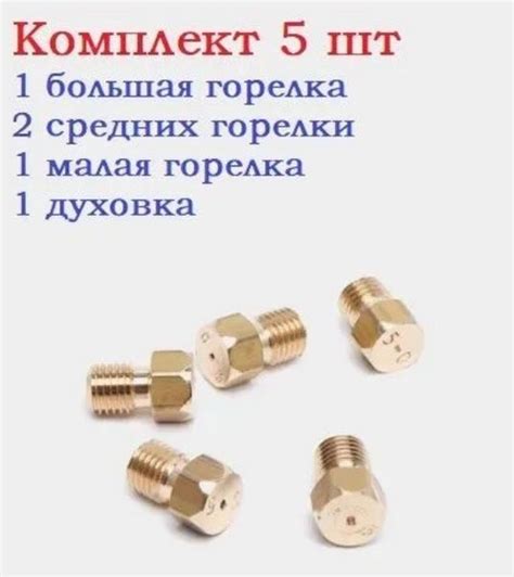 Жиклеры газовой плиты Ардо, Лысьва, Мора, Кайзер, Горение, Хотпоинт ...