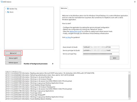 WVDAdmin A Native Administration Gui For Azure Virtual Desktop AVD Windows Virtual Desktop