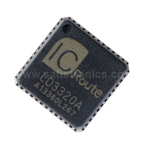 icroute ld3320a qfn48 speech recognition chip satistronics