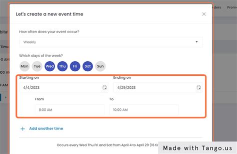 Reserved Seats How To Create A Multiple Event Time Series Simpletix