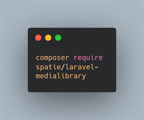 Spatie Package For Image And Media Manipulation In Laravel Framework