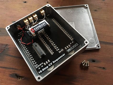 16 Step Cv Sequencer Handmade Electronic Instruments