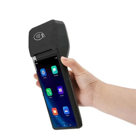 Handheld POS Terminal With Fingerprint Barcode Scanner NFC Card Reader For Restaurant Z