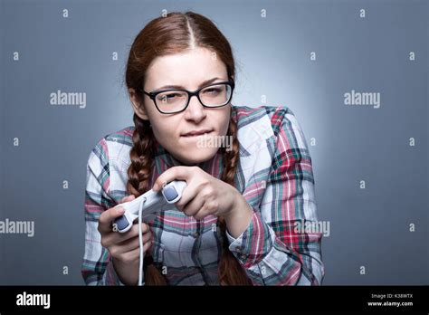 Nerd Girl Hi Res Stock Photography And Images Alamy