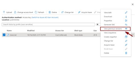 Point In Time Restore For Blob Storage Accounts David Alzamendi