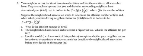 Solved 2 Your Neighbor Across The Street Loves To Collect