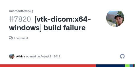 Vtk Dicom X Windows Build Failure Issue Microsoft Vcpkg GitHub