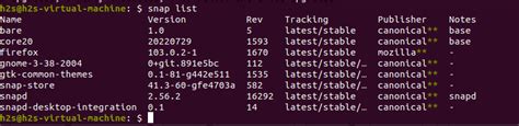 Command To List Installed Snap Packages Linuxshout