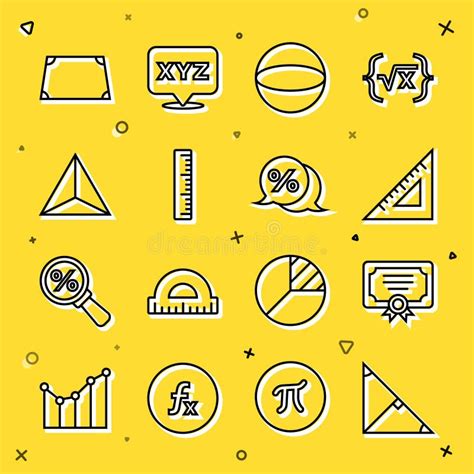 Set Line Angle Bisector Of A Triangle Certificate Template Triangular Ruler Geometric Figure