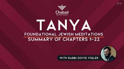 36 Tanya Chapter 1 22 Summary Chabad Chassidic Philosophy Youtube