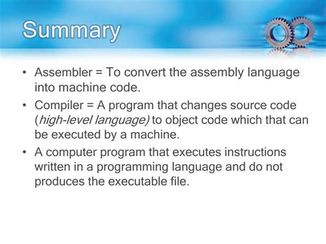 Ppt Assembler Compiler Interpreter Powerpoint Presentation Free