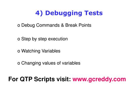 PPT QTP Test Process PowerPoint Presentation Free Download ID 5183553