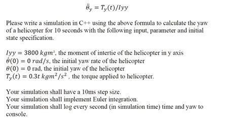 SOLVED Consider A Simple Control Problem That Admits Such A Reduction Of Dimensionality A