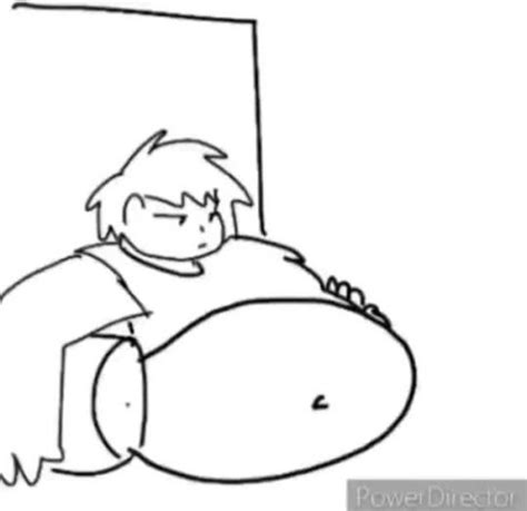 Have This Tummy Rumble Animation I Did Years Ago Its Sebastian
