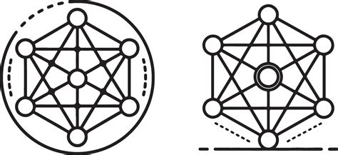 Simple Network Connection Icon In Flat Filled And Outline Stroke Line Art 59875030 Vector Art