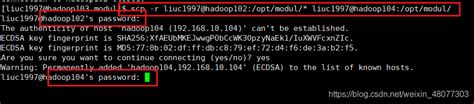 hadoop之文件复制scp和同步rsync scp hdfs csdn博客