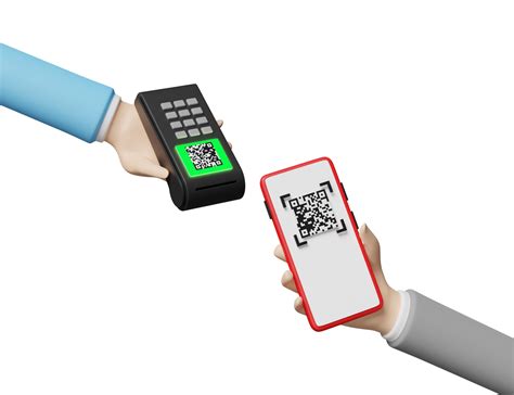 Free Hand Holding Mobile Phone Smartphone With Payment Machine Pos