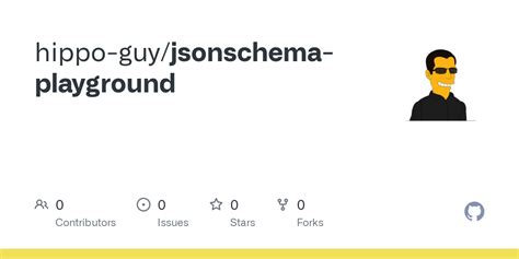 Github Hippo Guyjsonschema Playground