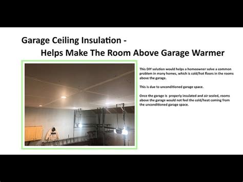 How To Insulate Garage Ceiling With Room Above Shelly Lighting
