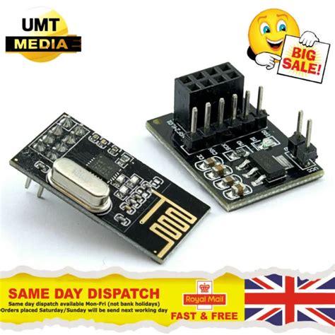 1 23510 Arduino Nrf24l0124ghz Sans Fil Rf Transceiver Module