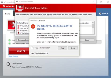 Windows Defender Error In Windows Microsoft Community
