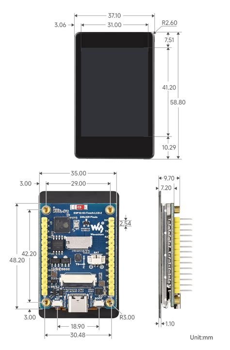 Esp32 S3 2inch Capacitive Touch Display Development Board Redeem Hardware Products Diy
