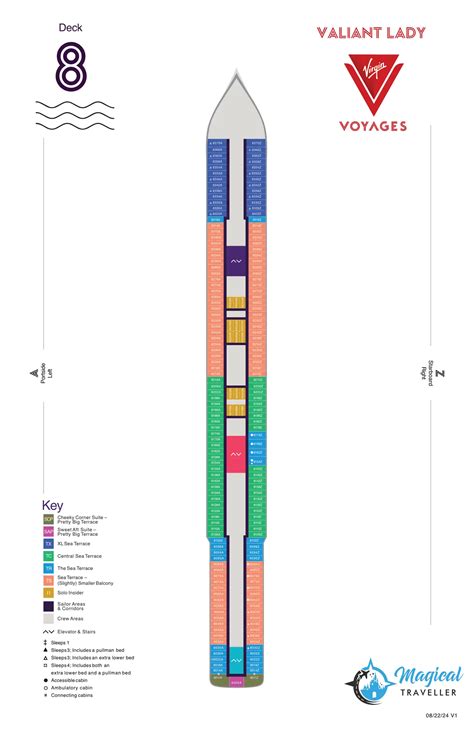 Valiant Lady Deck Plan A Comprehensive Deck By Deck Tour Magical Traveller