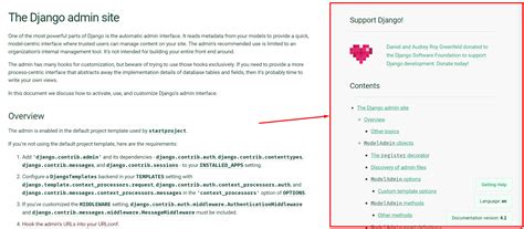 Make Right Sidebar Independent From Main Content · Issue 1366 · Django