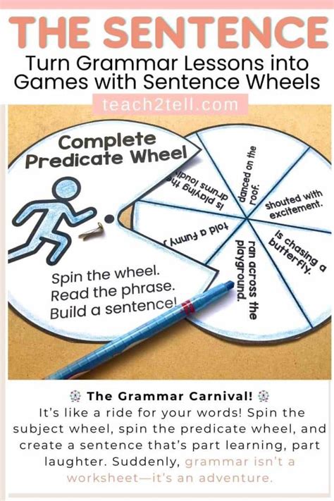 How To Identify The Complete Subject And Predicate In Sentences Classroom Freebies