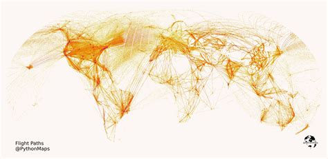 Python Maps On Twitter It Is Strikingly Different To This Map Which