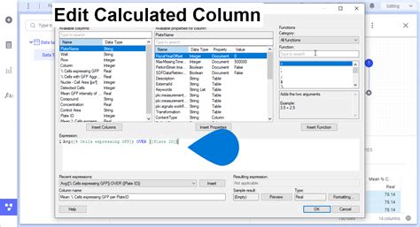 Spotfire Edit A Calculated Column From The Data Canvas Revvity Signals