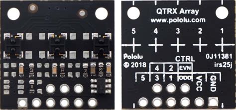QTRX MD RC Reflectance Sensor Array
