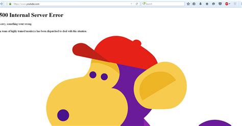 YouTube Down Users Shown Internal Server Error W Ctrl Services