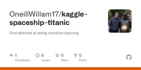 github oneillwillam17 kaggle spaceship titanic first attempt at