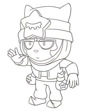 Brawl Stars Boyama Sayfaları Boyama Kitabı