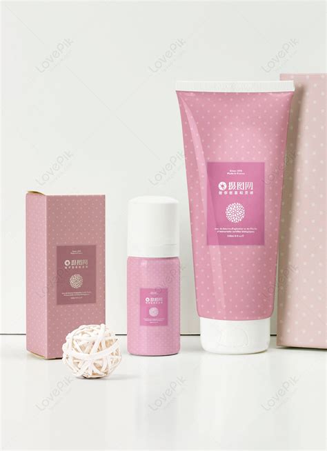 화장품 상자 목업mockup 전체 세트 이미지 사진 400852186 무료 다운로드