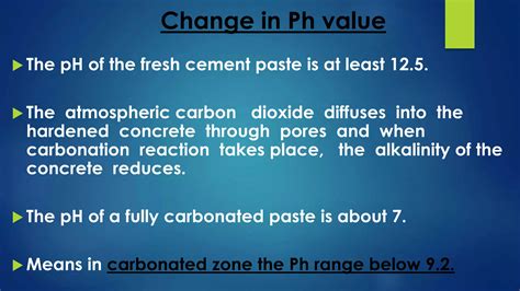 Carbonation Of Concrete Pptx