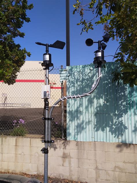 emt conduit mounted wind sensors